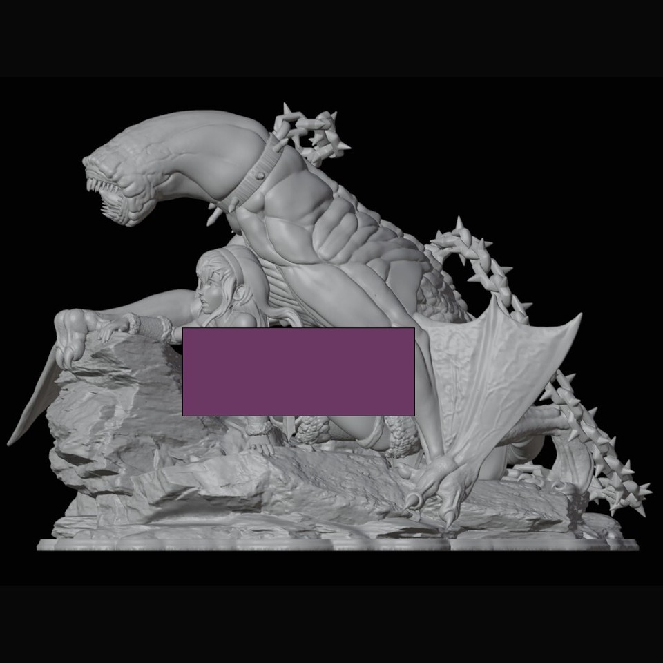 1/24 Scale Resin Figure Zerg Love Girl Nsfw Unassembled Unpainted Model ...