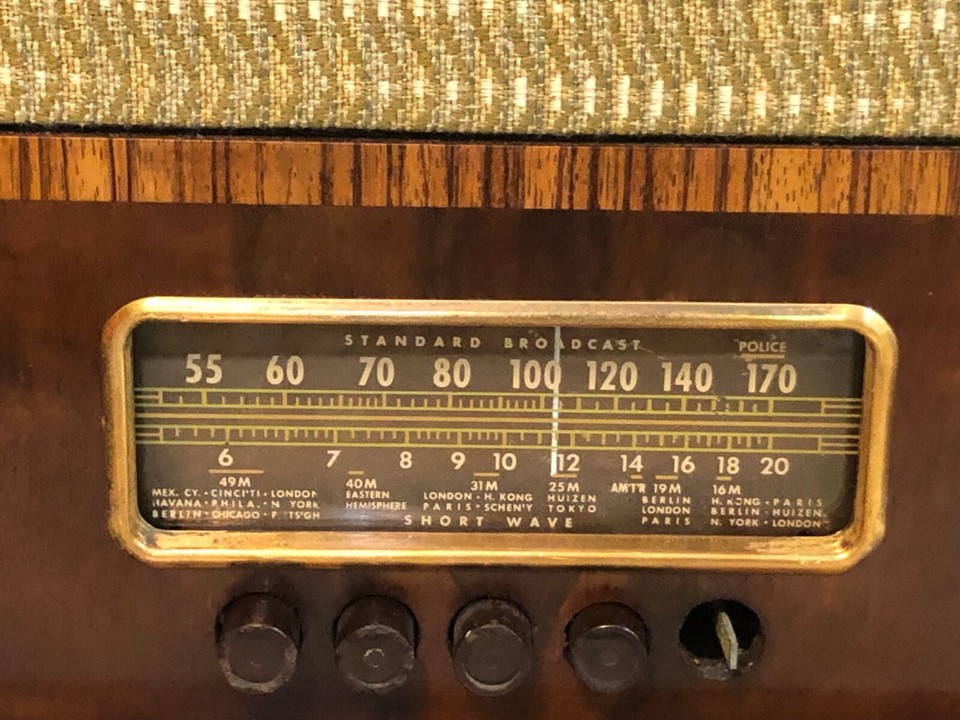 Vintage 1939 RCA Victor Radio Model 96T6 AM Table Short Wave Radio-for ...