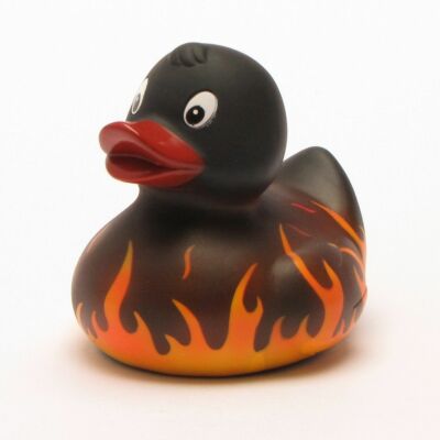 Rubber Duck - Flame - Bath Duck | eBay