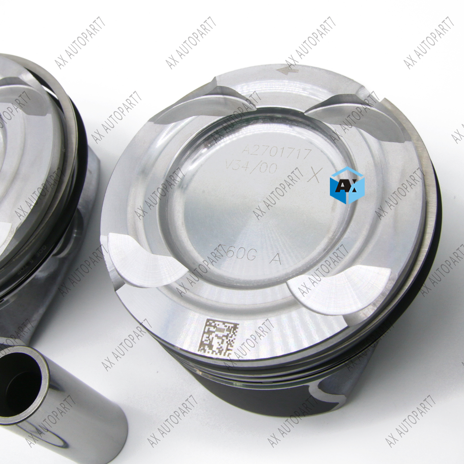 MAHLE Pistons Rings Set Φ83mm For Mercedes-Benz A200 CLA200 GLA200 1.6T ...