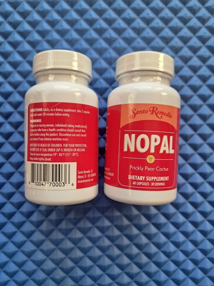 Dr. Juan Santo Remedio Nopal - Prickly Pear Cactus Dietary Supplement ...