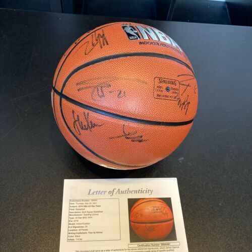 NBA Autographed Basketballs for sale | eBay