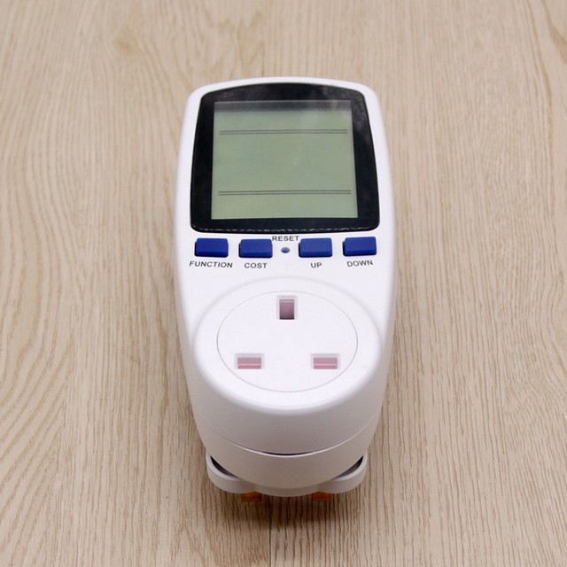 AC Power Meter 220v Digital Wattmeter Energy Monitor Electricity ...