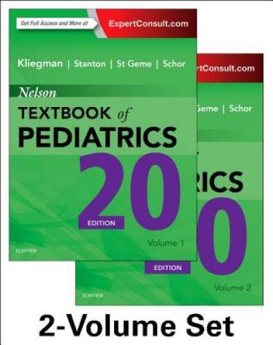 Nelson Textbook of Pediatrics, 2-Volume Set, 20e - Hardcover - GOOD ...