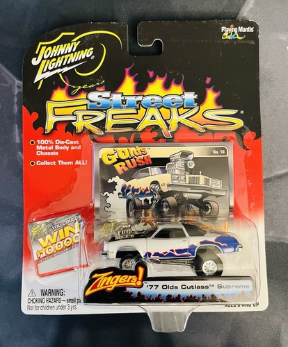 Johnny lightning White Lightning Street Freaks Zingers '77 Olds Custom ...