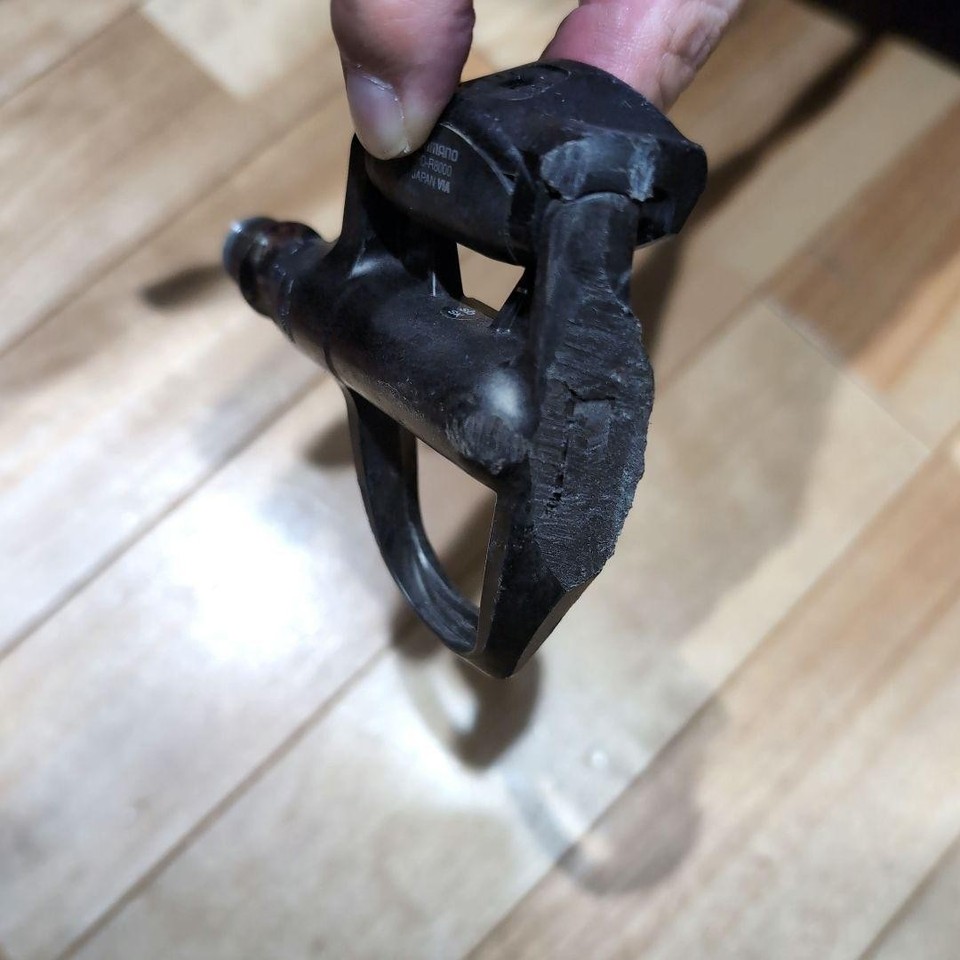 Pedale sinistro SHIMANO PDR8000 | eBay