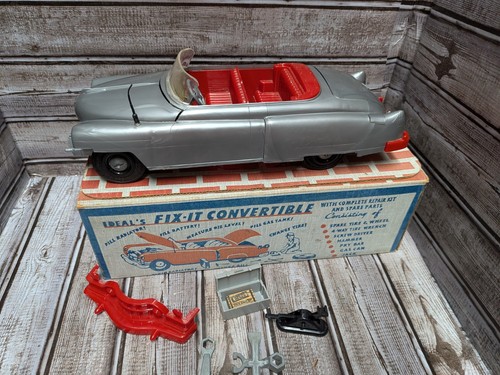 Vintage Ideal Fix-it Convertible Car Toy | eBay
