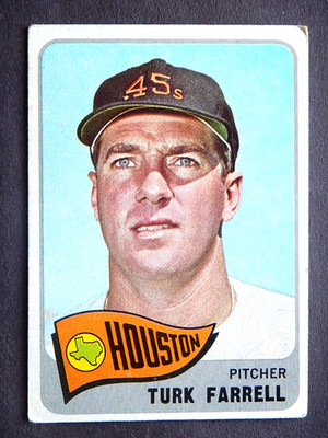 Turk Farrell #80 Topps 1965 Baseball Card (Houston Astros,Colt 45s)* | eBay