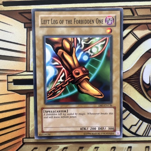 Exodia The Forbidden One LCYW 1st Ed w DB1 Pieces | eBay