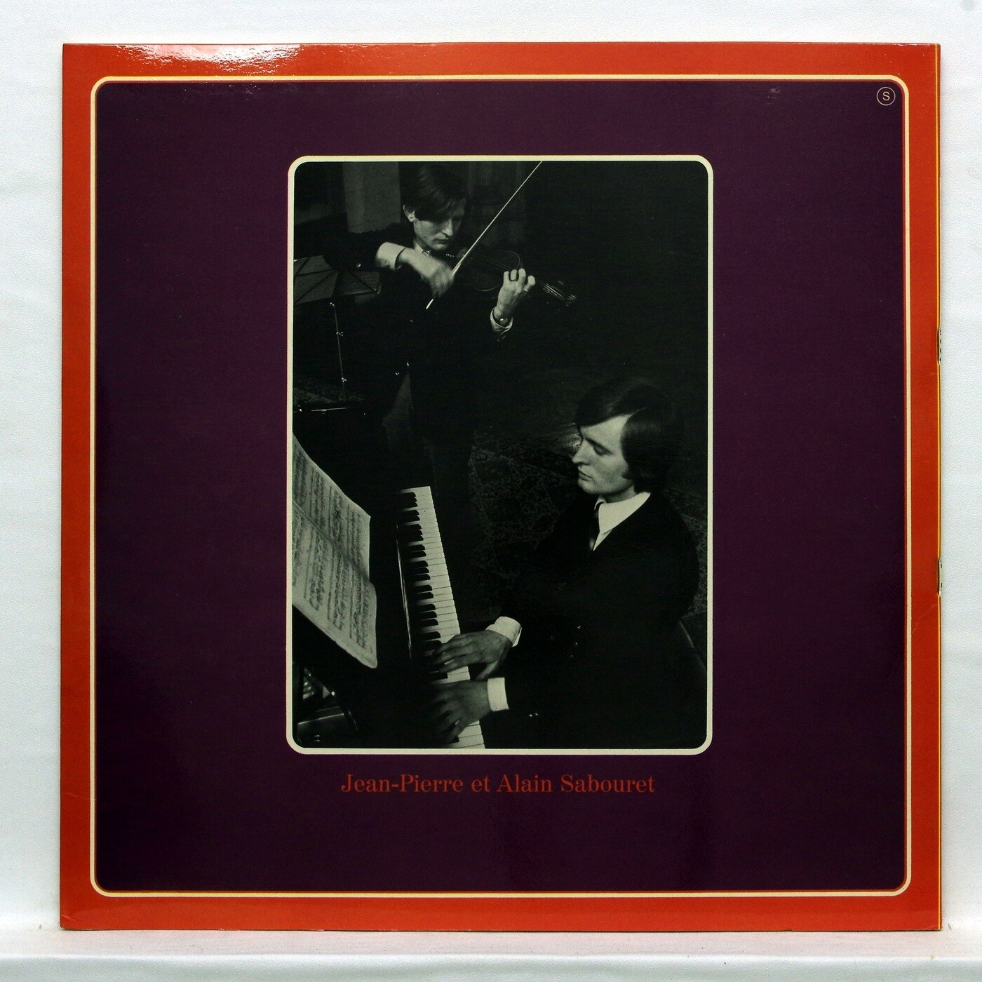 JEAN-PIERRE & ALAIN SABOURET - BRAHMS violin & piano sonata ARION ...