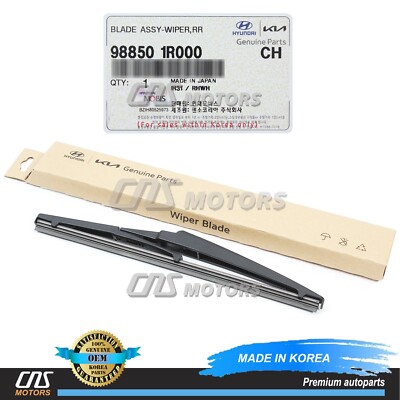 ⭐GENUINE⭐ Rear Wiper Blade for 2010-2024 Hyundai Kia Compatibility ...