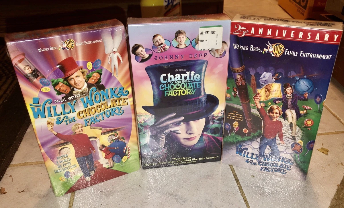Willy Wonka And The Chocolate Factory Vhs 1996