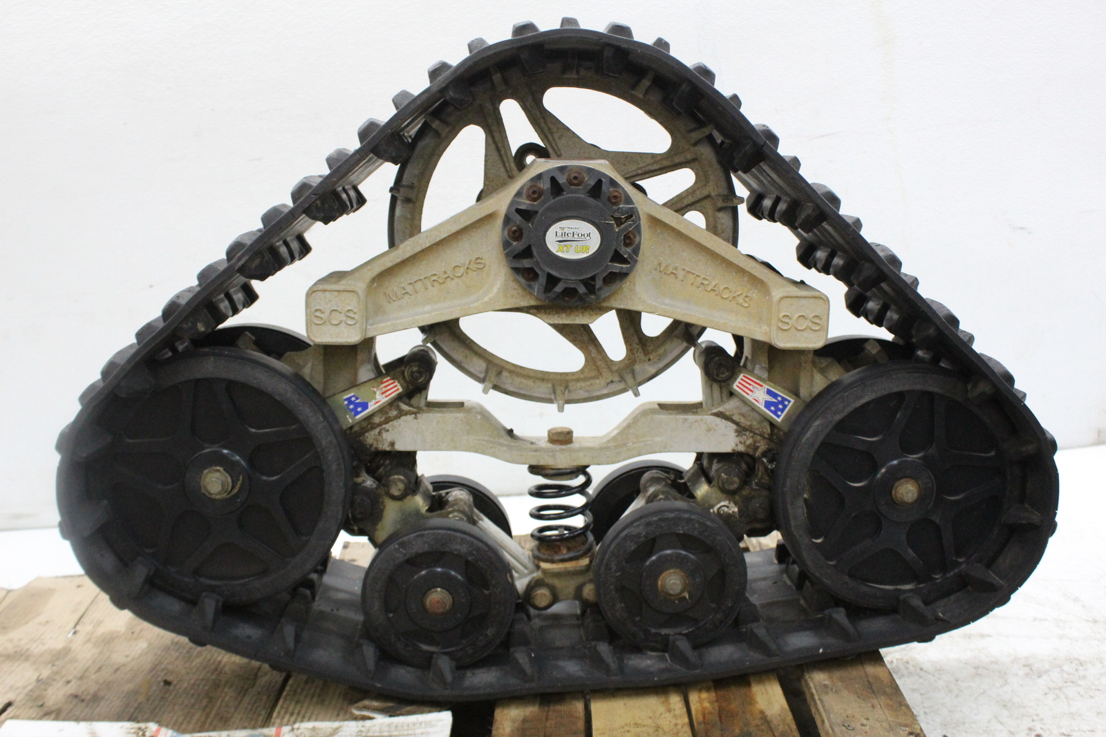 08-10 POLARIS RZR 800 MATTRACKS LITEOOT FRONT REAR LEFT RIGHT TRACKS ...