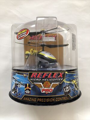 Air Hogs "Reflex" Yellow Micro R/C Helicopter 44208 (New/Sealed) | eBay