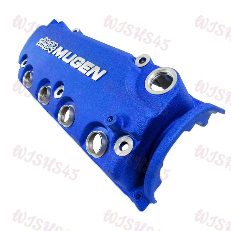 Blue MUGEN Style Racing Engine Valve Cover For Honda Civic D16Y8 D16Y7 ...
