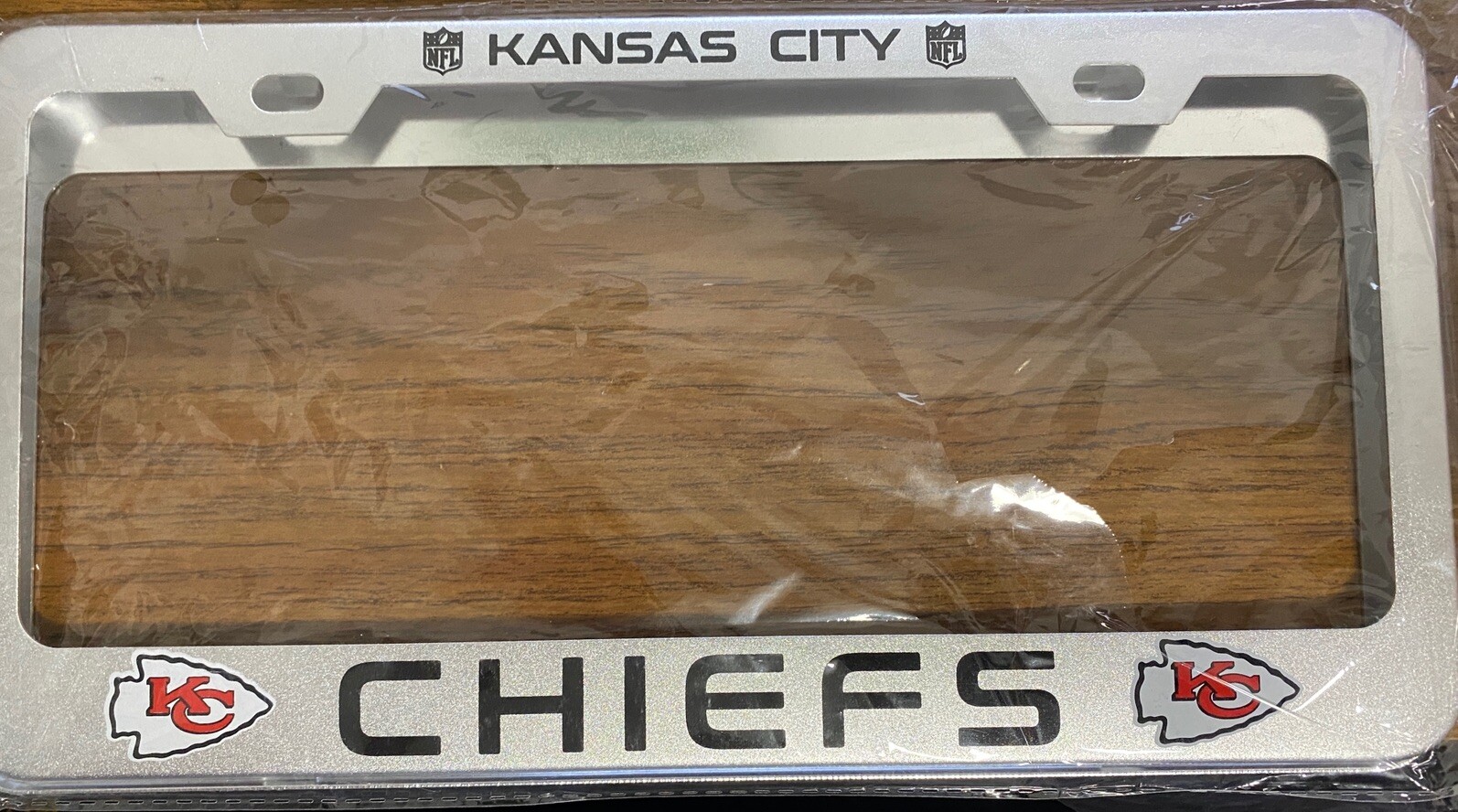 NFL Kansas City Chiefs Chrome Metal License Plate Frame NIP-2 Frames | eBay