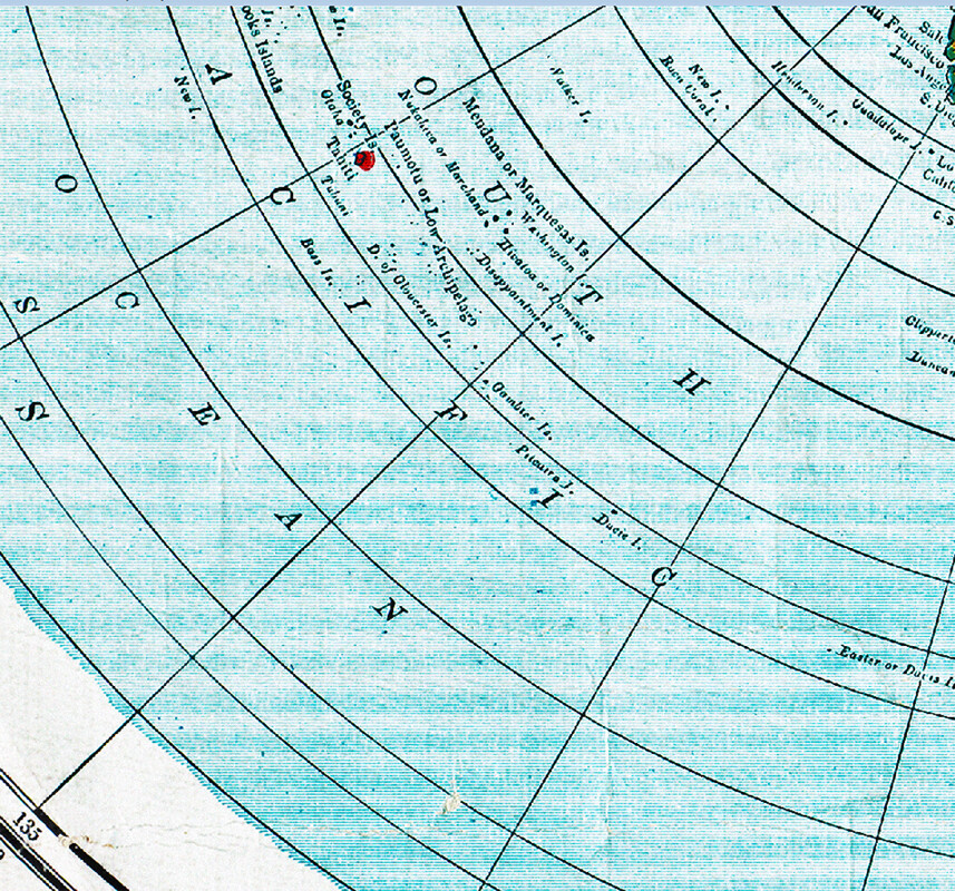 1892 Flat Earth Map Gleason's New Standard Map of the World Alexander ...
