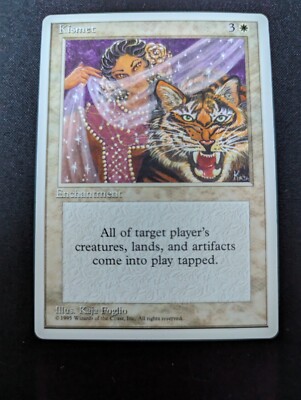 Kismet ALTERNATE 4th EDITION NM MTG Magic the Gathering - Misprint ...