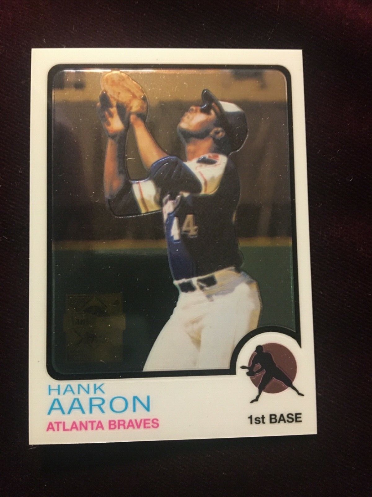 2000 Topps - Hank Aaron Reprints 1973 Topps #20 Hank Aaron for sale ...