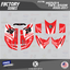 Graphics Kit for HONDA TRX450R TRX 450R (2006-2017) 16 Mil Factory ...