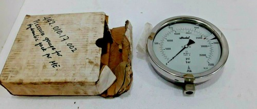 Haskel Pressure Gauge 35,000 PSI / 2500 Bar 6" Dial # New | eBay Australia