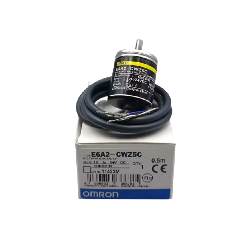 Omron New Original Genuine Encoder E6A2-CW5C 200P/R 0.5M | eBay