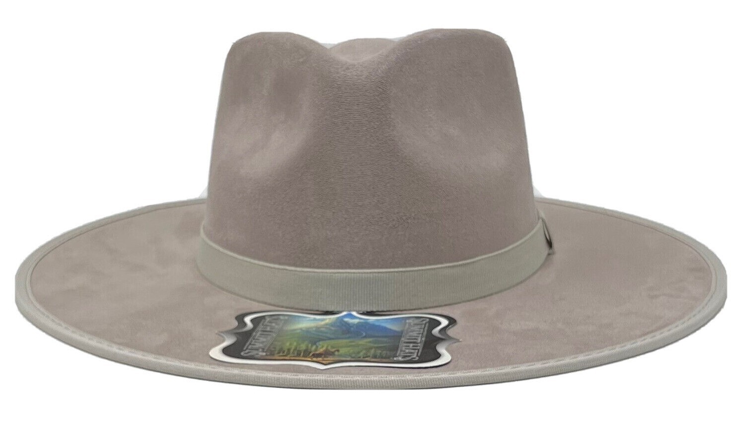 Summit Hats Mx Suede Nutria Flat Brim Fedora Hat Unisex | eBay