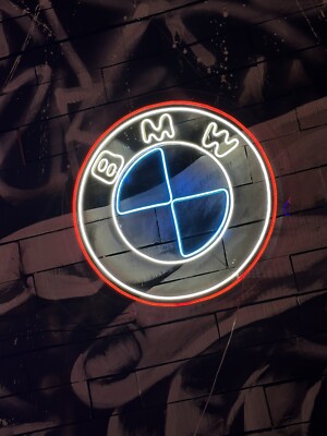 BMW Neon Sign Garage Decor Sign Car Logo Led Sign Gifts for Boyfriends ...