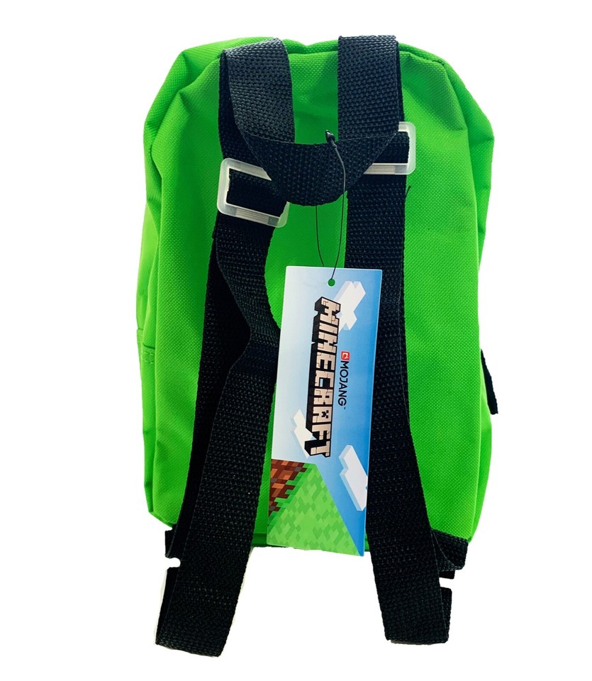 Minecraft Creeper Kids Small Mini Backpack 10" | eBay
