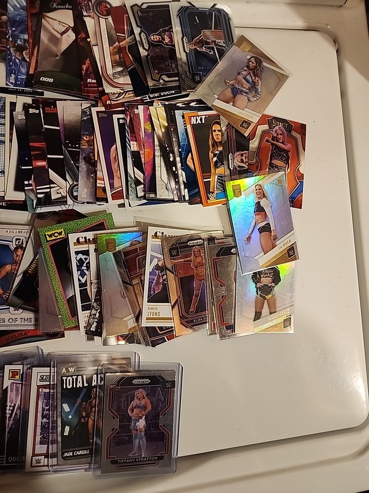 Huge 200 WWE Divas Womens Wrestling Card Lot All Years NXT WCW TNA | eBay