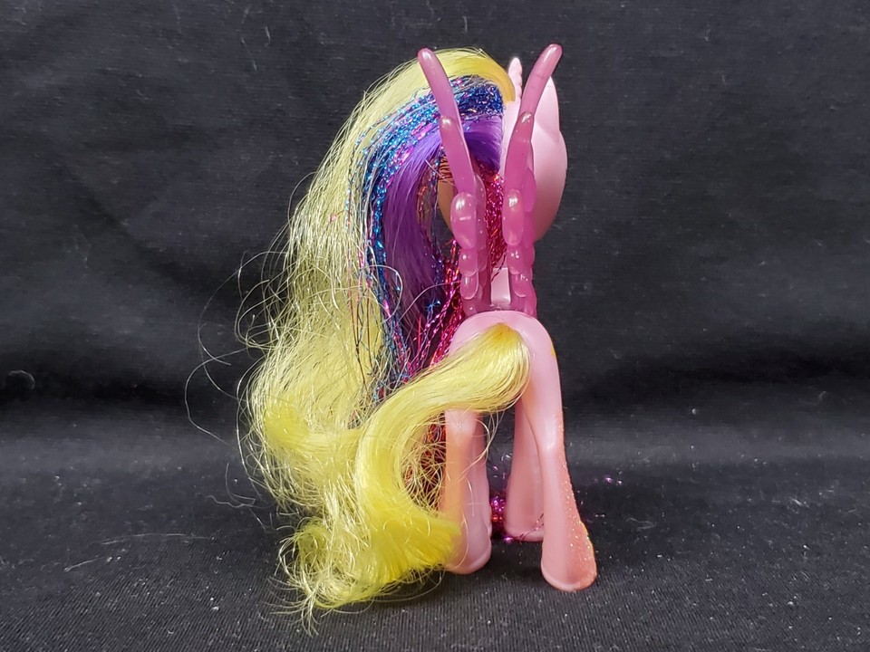 My Little Pony G4 Tinsel Hair Glitter Brushable Figure Princess Cadance ...