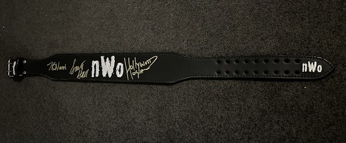 NWO Signed Cardillo Weight Belt | eBay