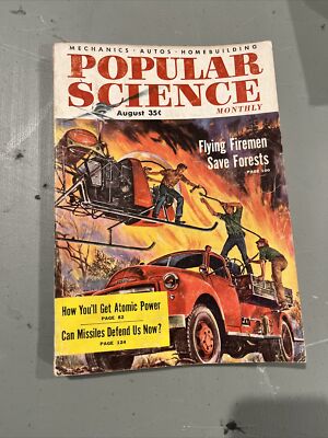 Vintage Popular Science Monthly August 1955 Ephemera | eBay