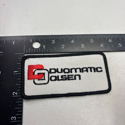 Vintage DUOMATIC OLSEN Furnace Patch (Company~Business~Advertising ...