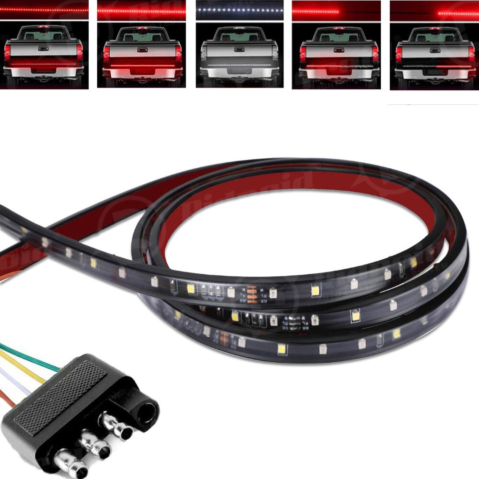 60" LED Strip Tailgate Light Bar Reverse Brake Signal For Chevy Ford ...