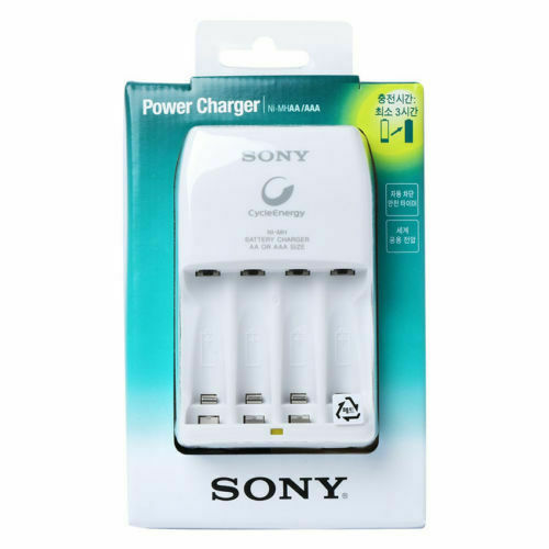 Sony Bcg-34hld Ni-mh AA AAA Cycle Energy Rechargeable Battery Charger ...