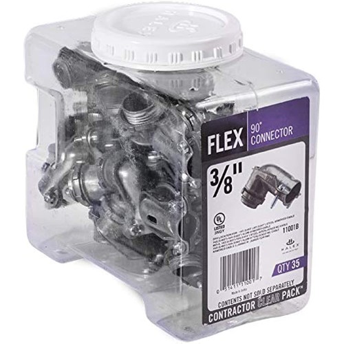 Halex, 3/8 in. Flexible Metal Conduit (FMC) 90 Degree Connectors ...