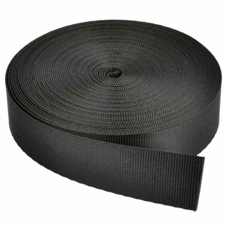 10 Yards 1 Inch Wide Black Nylon Heavy Duty Webbing Strap Heavy Straps ...