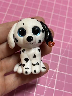 TY Beanie Boos Mini Boo FETCH the Dalmatian Dog Series 3 Collectible ...