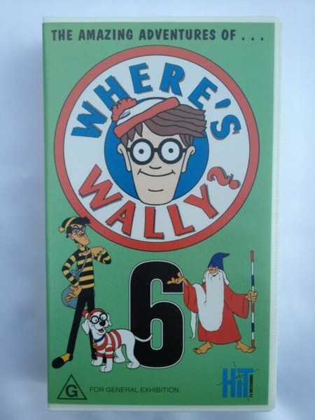 The Adventures of Wheres Where's Wally? Volume Six 6 RARE VHS Video for ...