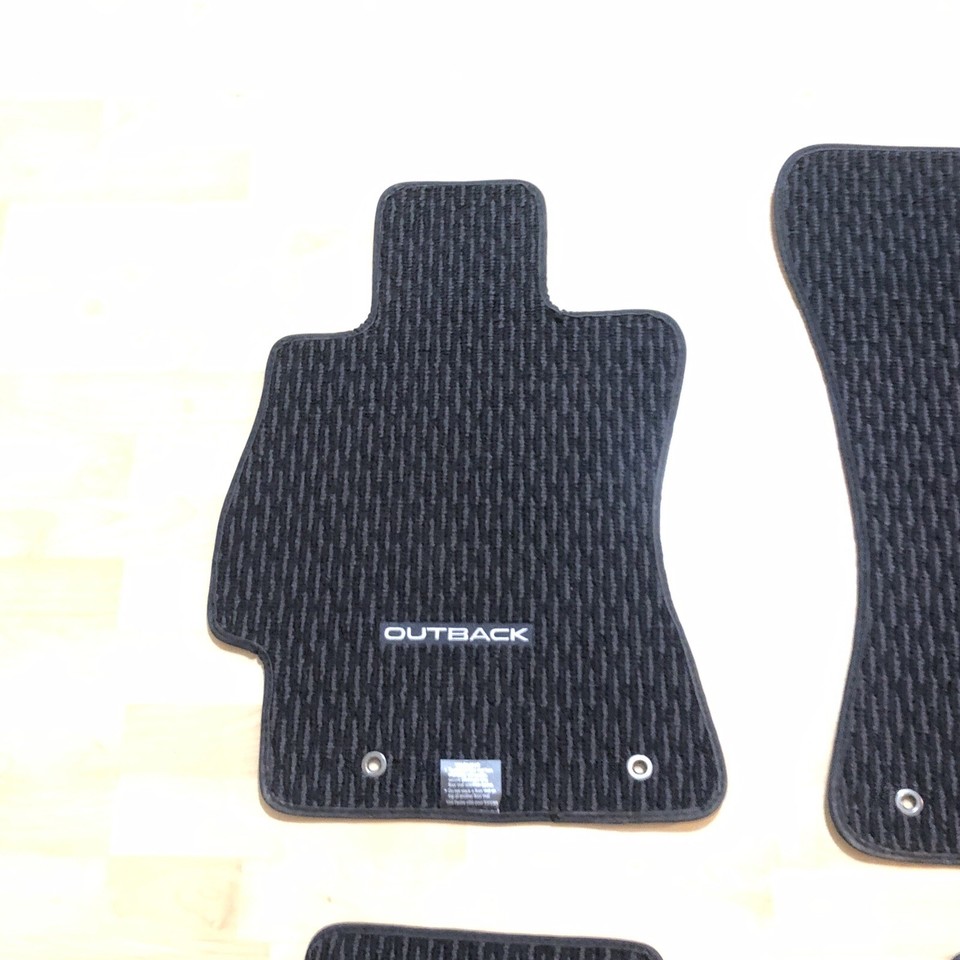 2015- 2019 Subaru Outback Factory Floor Mats Carpet OEM Black ...