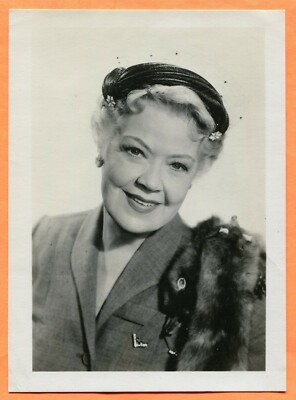 Spring Byington, Actress, circa 1950s, Matte 5 by 7" December Bride TV ...