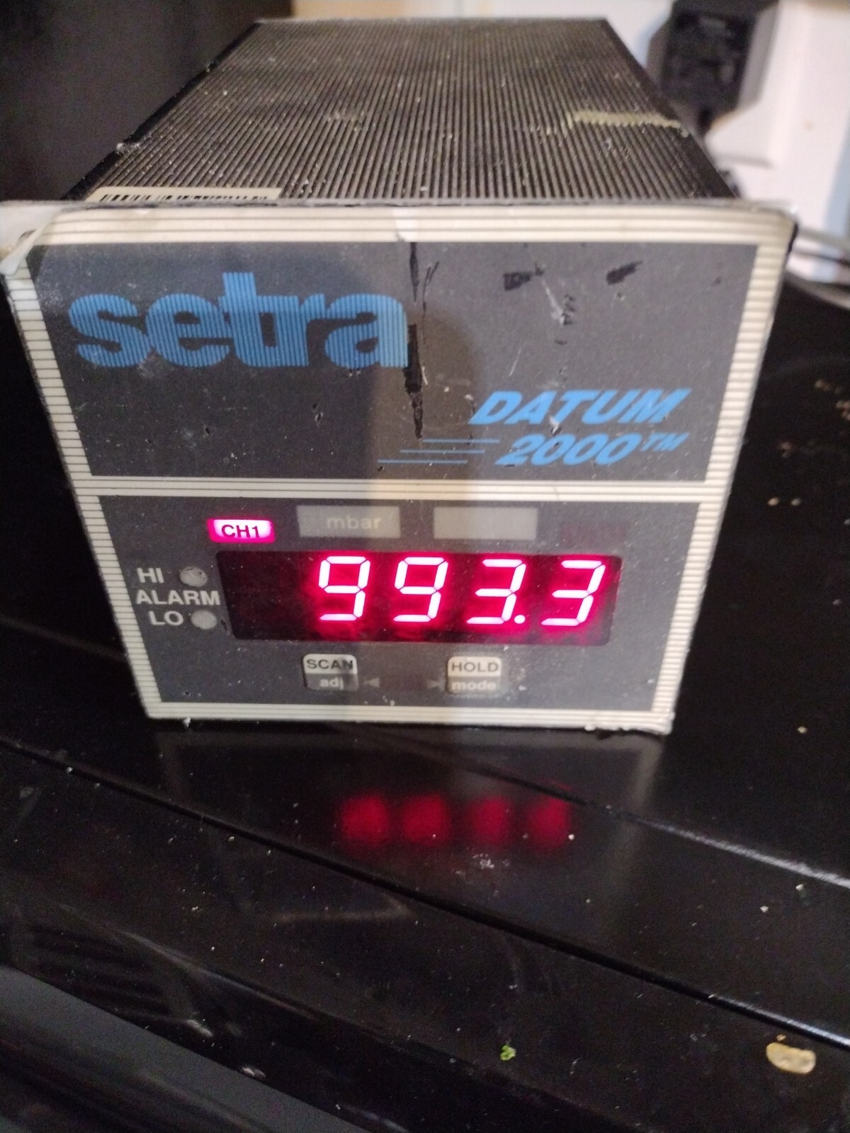 SETRA DATUM 2000 METER manometer pressure transducer sensor transmitter ...