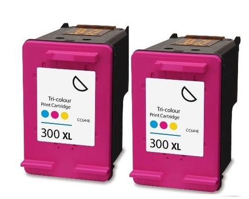 Text quality Colour XL Ink Cartridge x 2 ( Twin Pack ) for HP Deskjet ...