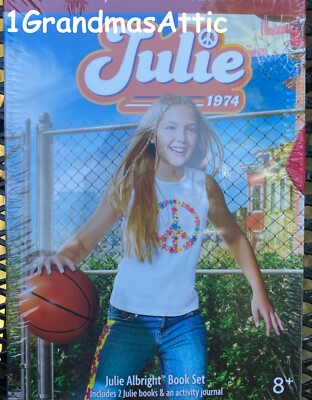 American Girl Julie Albright Book Series & Journal Set New | eBay