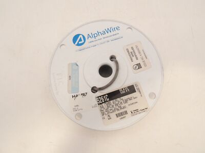 AlphaWire 1 Pair 24AWG 5261C 100FT 100' UL Certified Multi Conductor ...