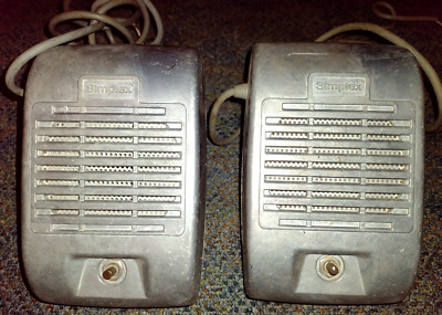 Pair Of Vintage Simplex Drive In Speakers Not Tested As Is | eBay