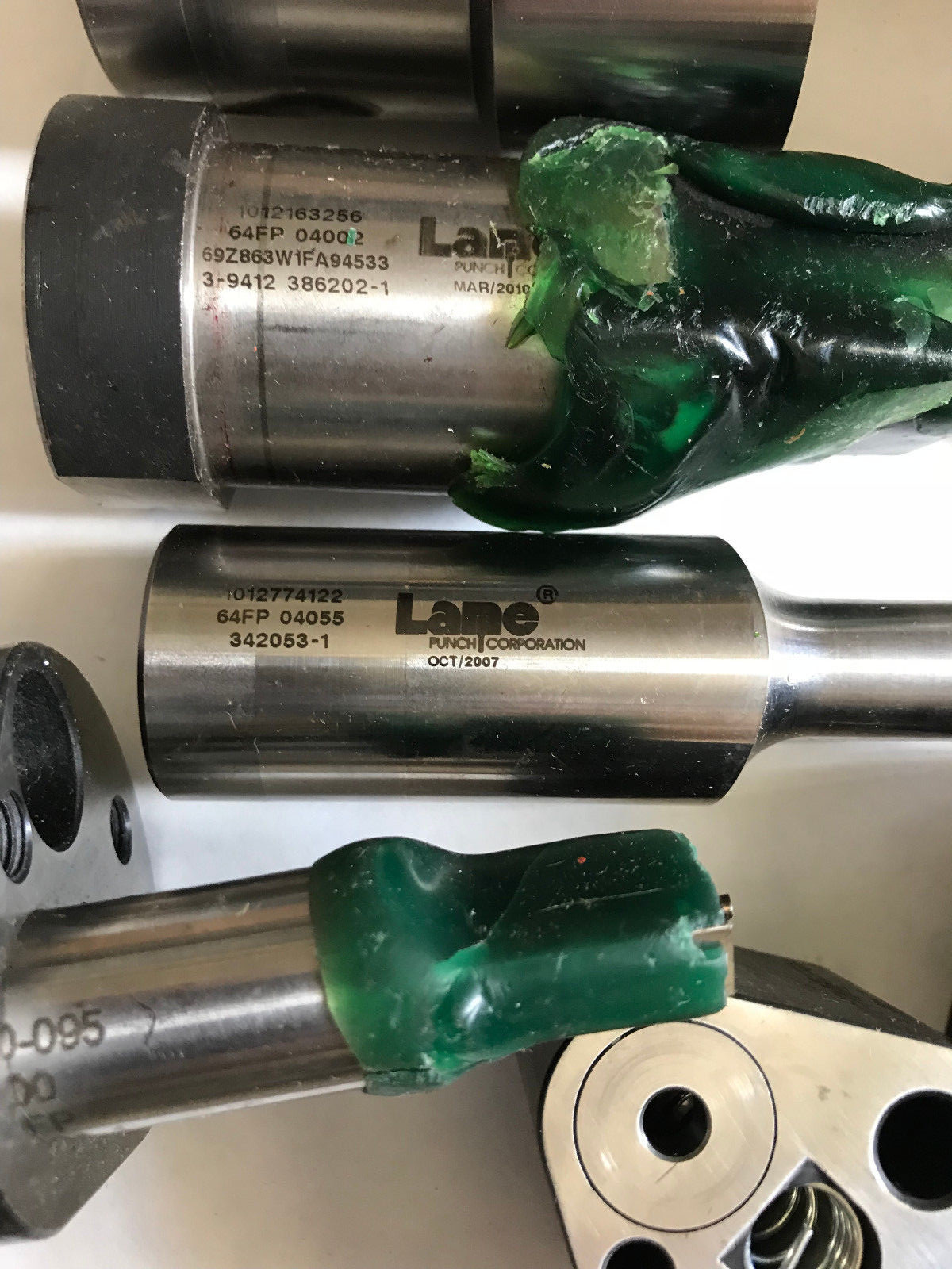 LOT 6 LANE PUNCHES 64FP 3 BALL LOCK RETAINERS MOELLER MRH32 MRH20 BRHT ...