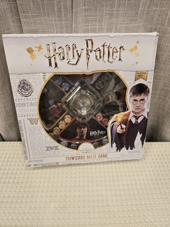 Harry Potter Triwizard Maze Game Pressman Potter Tri-Wizard Tournament ...