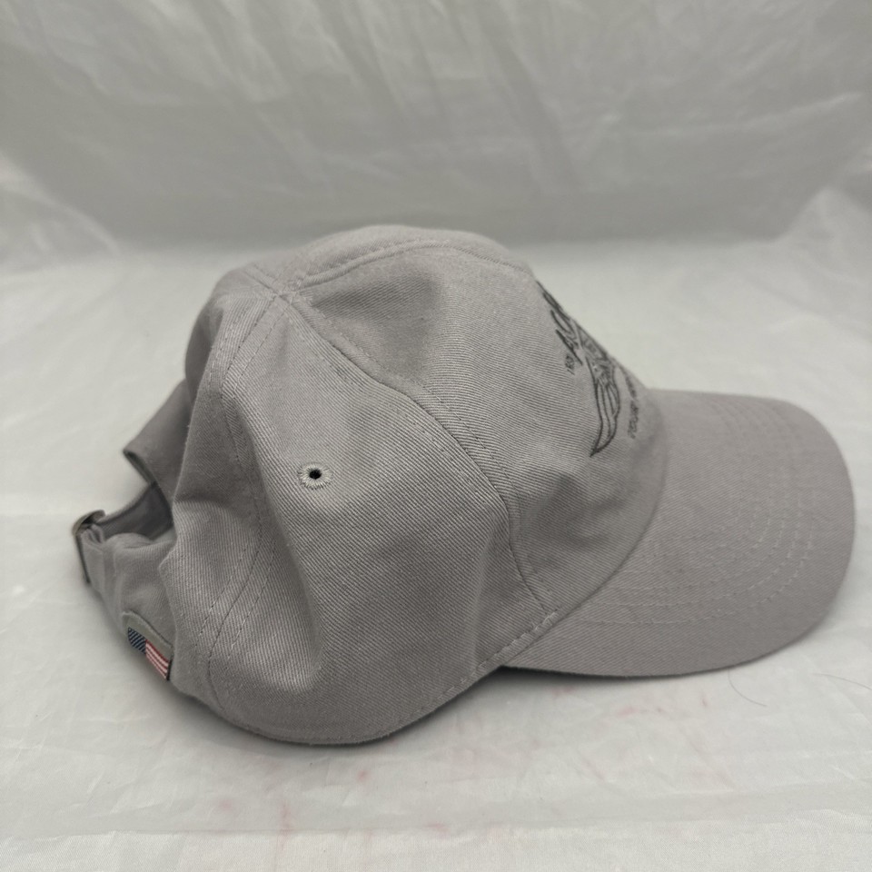 AOPA Your Freedom To Fly Gray Embroidered Strapback Baseball Cap | eBay